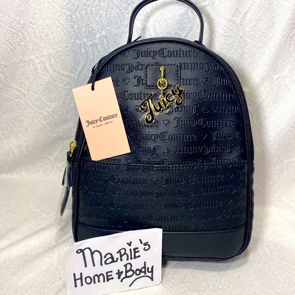 Juicy Couture | Bags | Juicy Couture Womans Small Mini Backpack Back ...